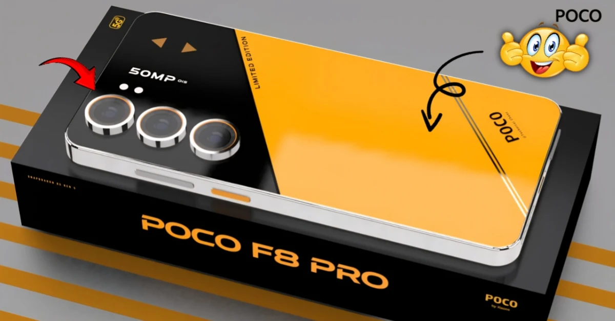 Poco F8 Pro 5G Launch: Flagship Performance, 200MP Camera & Snapdragon ...